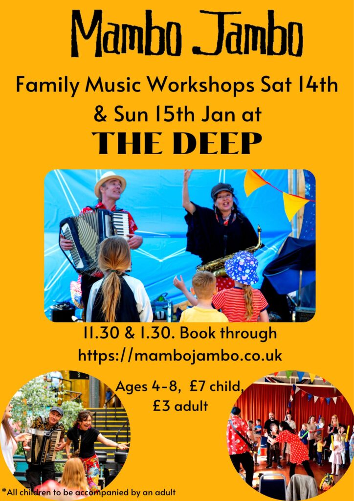 Mambo Jambo Family Music Sessions at The Deep, Hull – MAMBO JAMBO